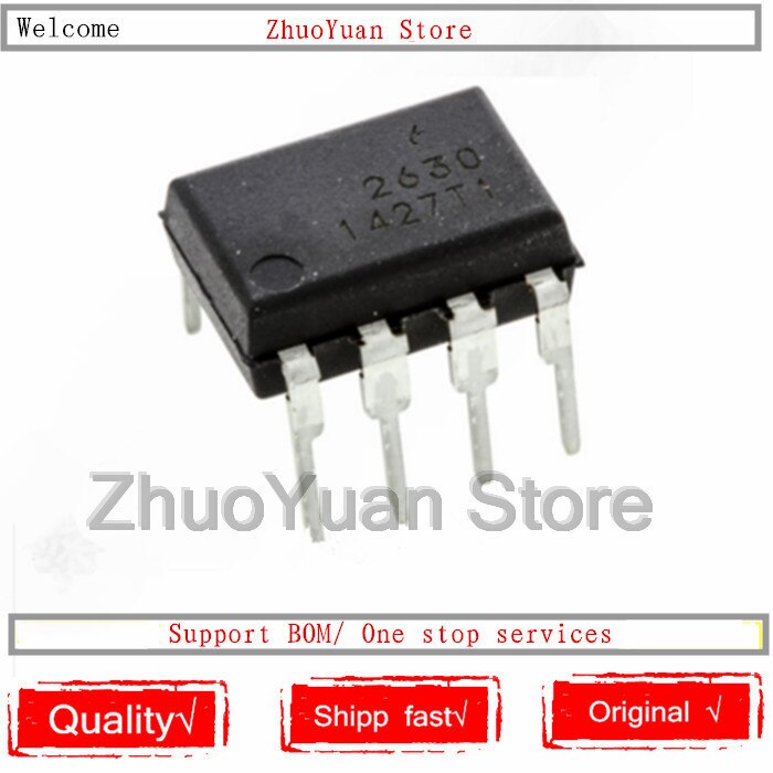 10 st/lot hcpl -2630 hcpl 2630 2630 a2630 dip -8 i... – Vicedeal