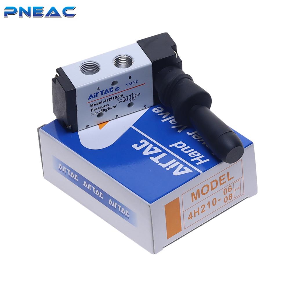 Pneac 4H210-08 5/2 Way Hand Lever Operated Control... – Grandado