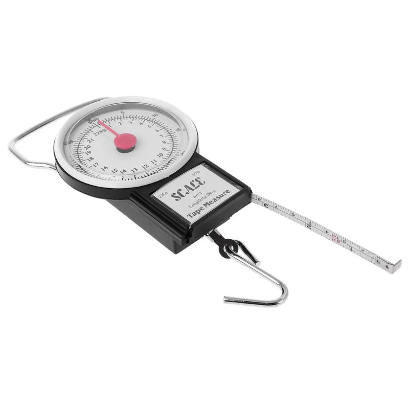 22kg/50lb Portable Hanging Scale Balance Fish Hook... – Grandado
