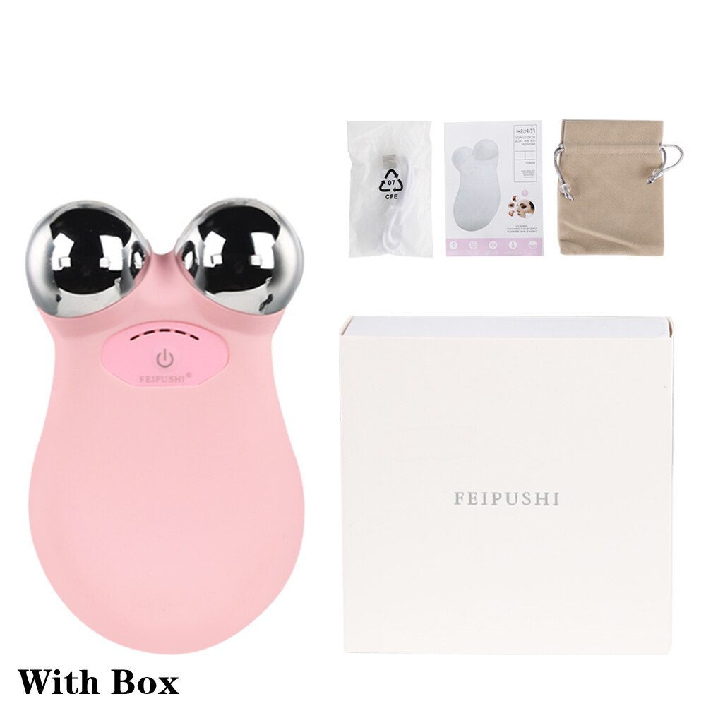 Ems Gezicht Lifting Microcurrent Roller Massager S... – Vicedeal