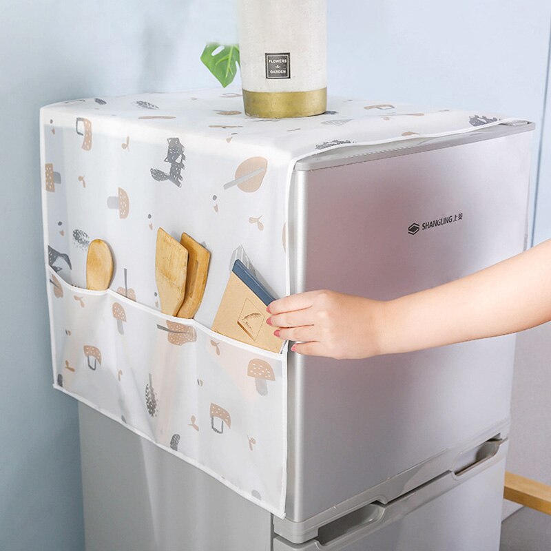 54x130cm Refrigerator Cover Waterproof Fridge Refr... – Grandado