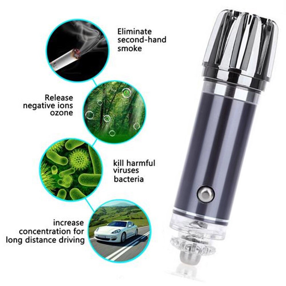 Mini Auto Car Fresh Air Ionic Purifier Oxygen Bar ... – Vicedeal