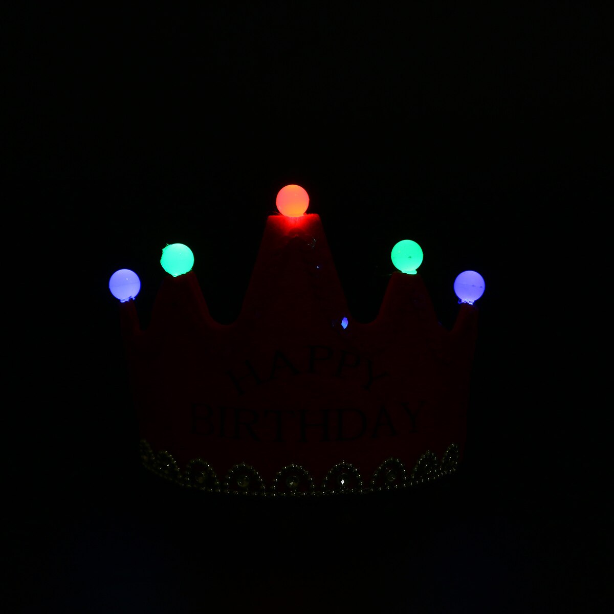 LED Light Birthday Party Hats Crown King Birthday ... – Grandado