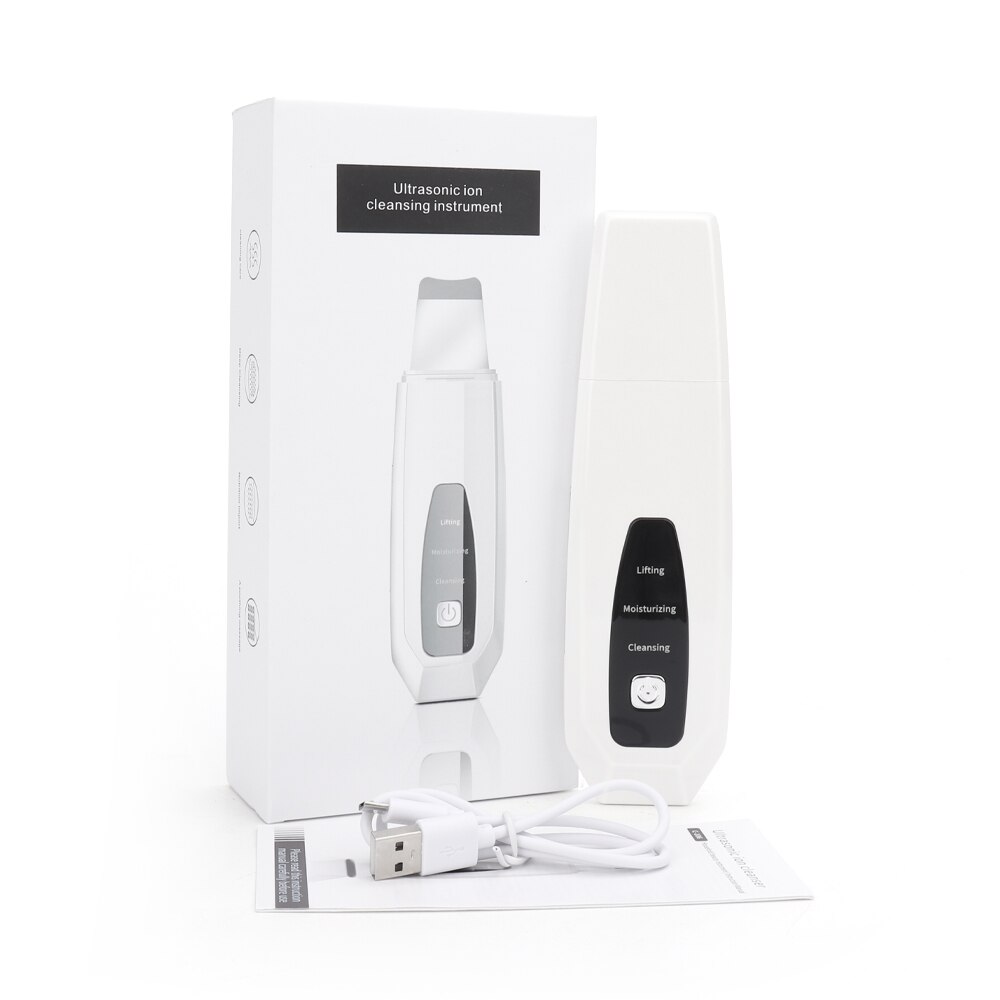 Ultrasonic Skin Scrubber Deep Face Cleaning Machin... – Vicedeal