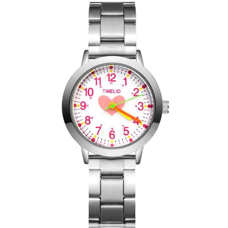 Cute Cartoon Heart Style Children Watches Kids Stu... – Grandado