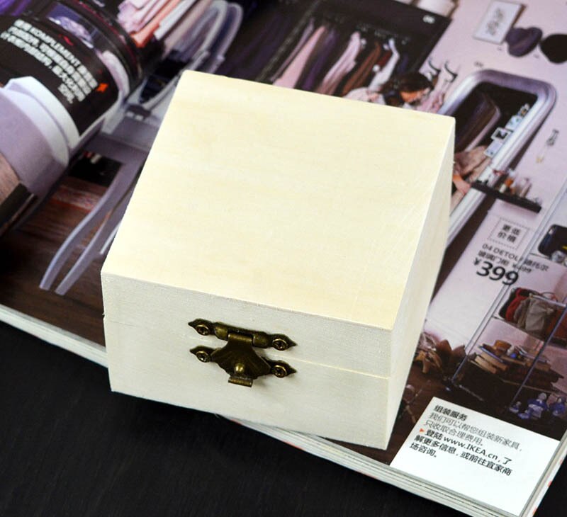 Ronde/Hart/Octagon/Vierkante Houten Sieraden Doos ... – Grandado