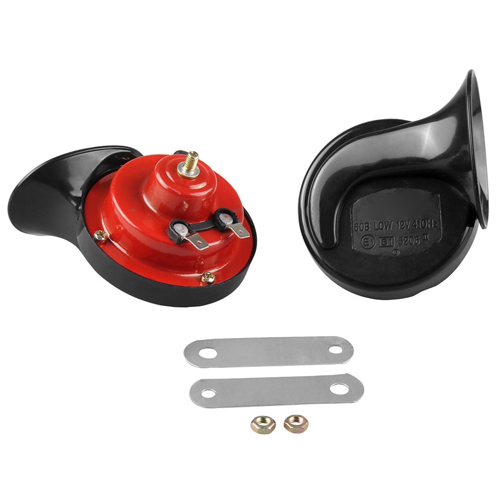 2PCS Universal Loud Dual-tone Snail Horn Electric ... – Vicedeal
