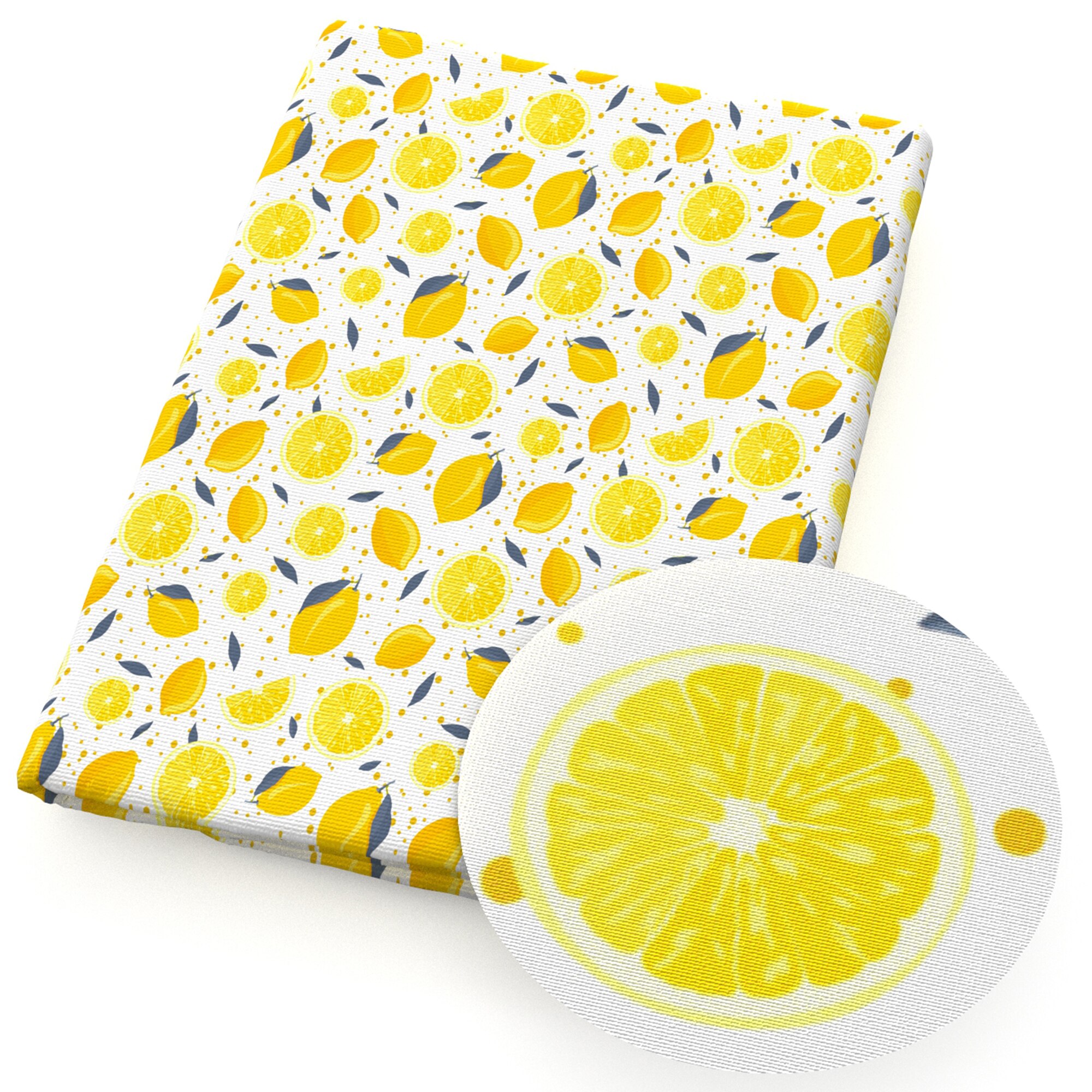 50*145cm Lemon Series 100% Cotton Fabric Patchwork... – Grandado