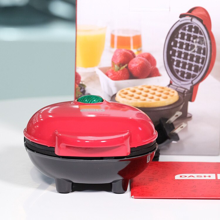 220v 110v mini elektriske vafler maker boble egg k... – Vicedeal