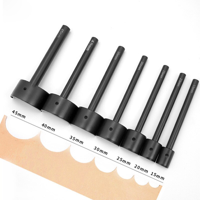 15Mm-45Mm Halfronde Punch Riem Punch Staart Cut Ha... – Grandado