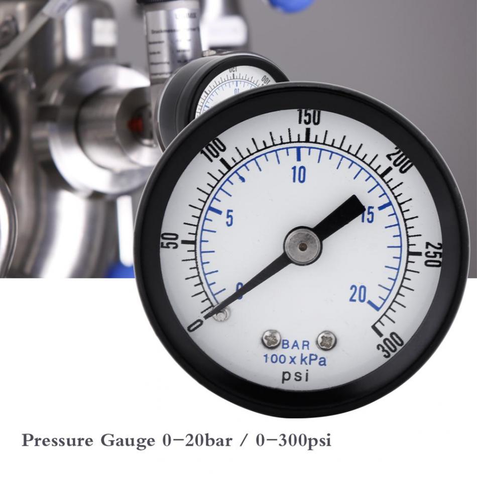TS-40 1/8" Mini Pressure Gauge For Fuel Air Oil Li... – Grandado