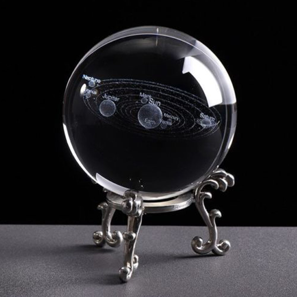 6cm Craft Photo Props With Base Crystal Ball Spher... – Grandado