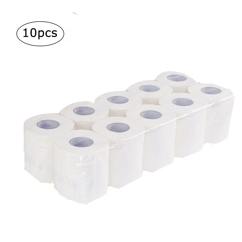 10 Rolls 3 Layer Toilet Papers Soft Household Disp... – Vicedeal