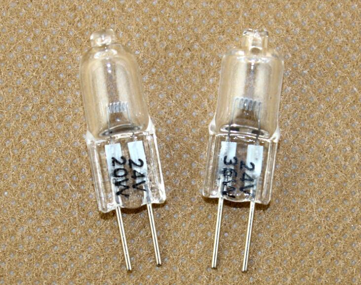 10 stk/parti halogenpære lys g4 24v 10w 20w 35w j... – Vicedeal