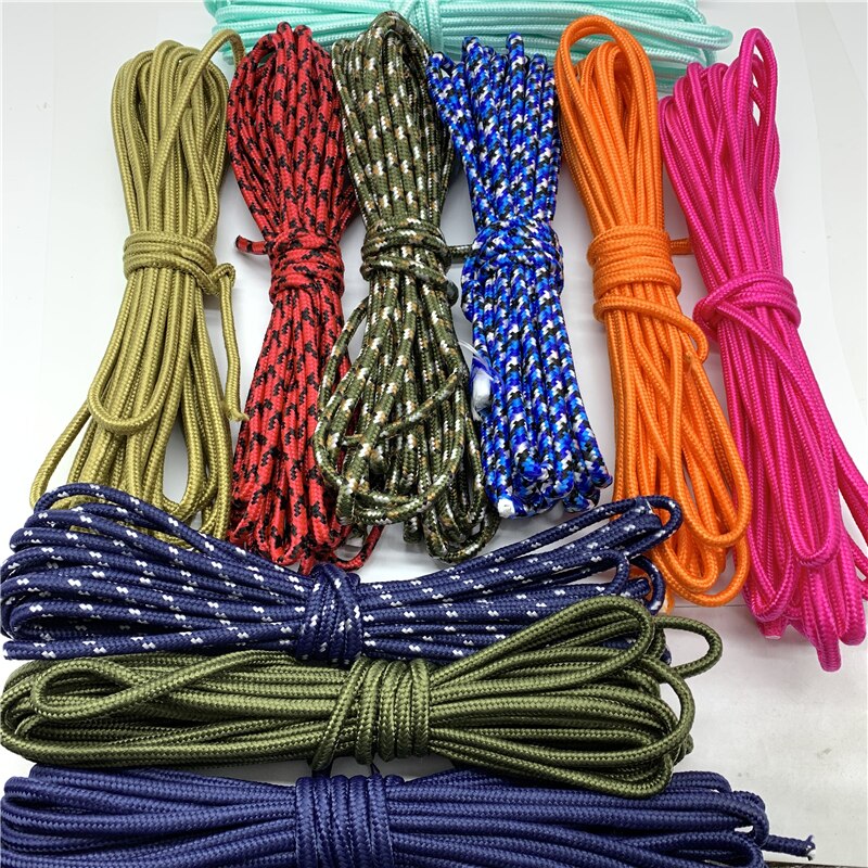 10yards 6mm Paracord Parachute Cord Lanyard Rope M... – Grandado