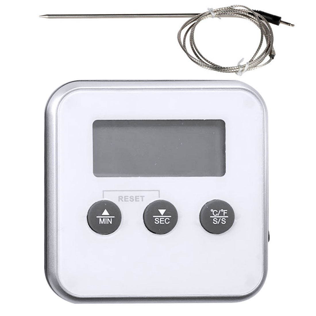 Timer Food BBQ Meat Thermometer Instant Read Digit... – Grandado