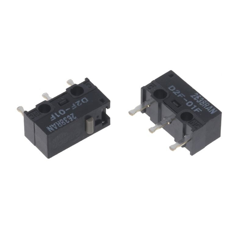 2Pcs Original OMRON Mouse Micro Switch D2F-01F Gra... – Grandado