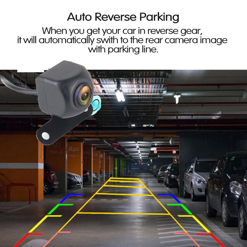 E-ACE Car Rear View Camera Waterproof 2.5MM Jack B... – Grandado