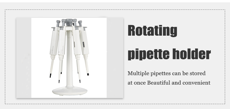 IKEME Laboratory Pipette Rack Round Rotating Pipet... – Vicedeal