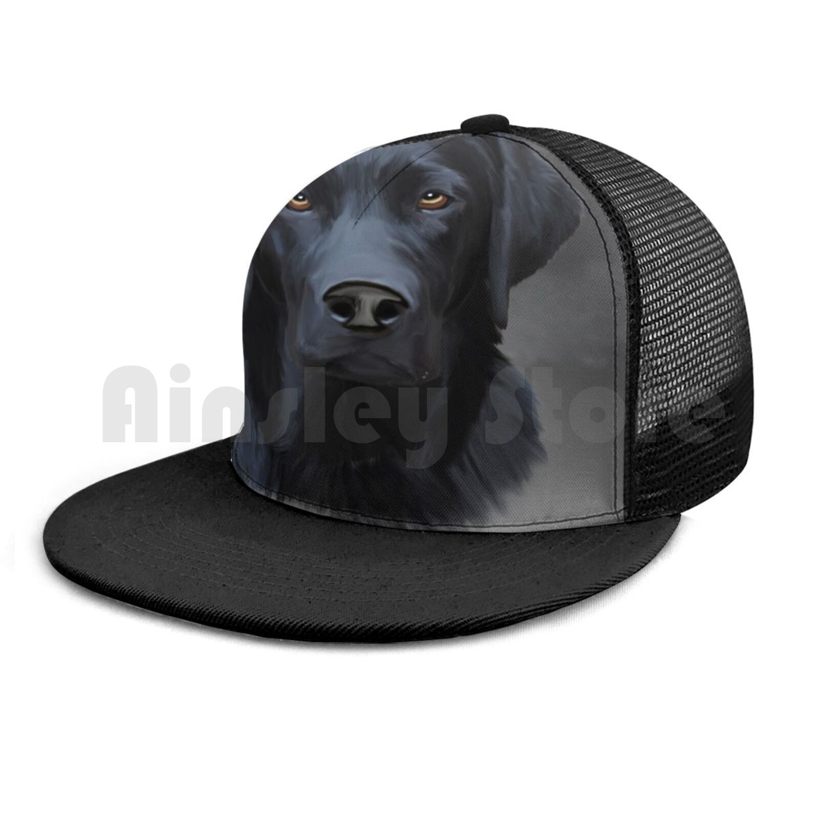 Black Labrador Dog Water Color Art Painting Baseba... – Vicedeal