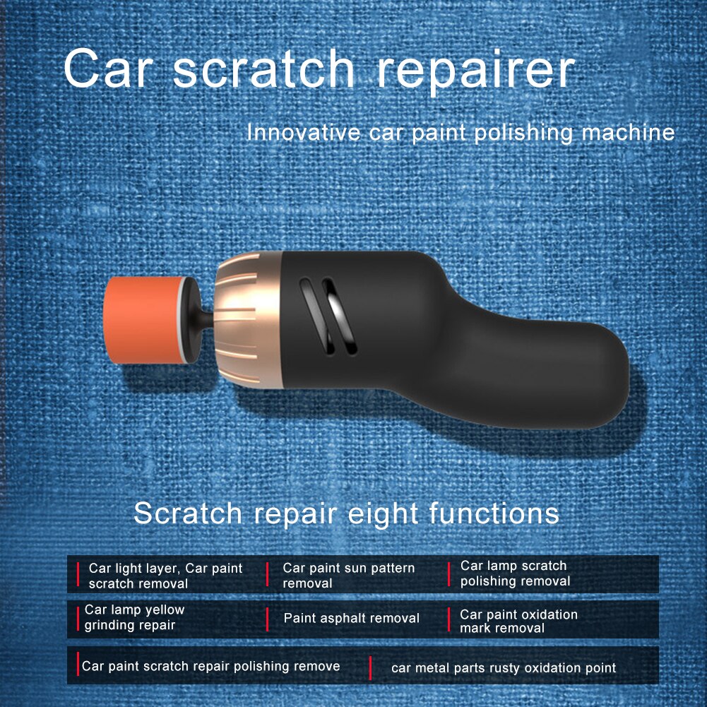 Car Scratch Remover Set 1 Min Repair Polishing Mac... – Grandado