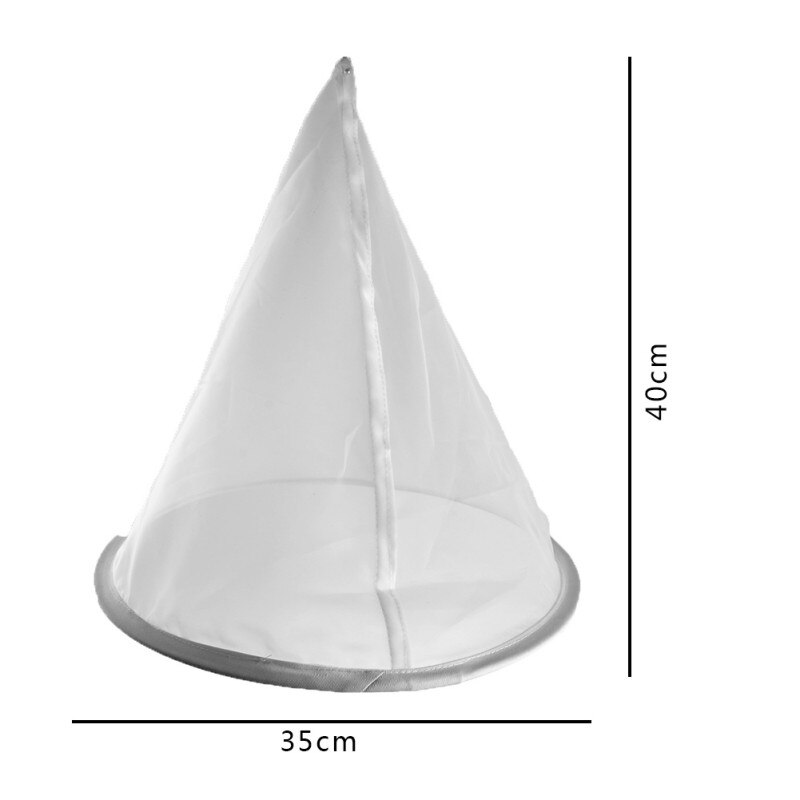 1pc Mesh Nylon Cone-shape Honey Strainer Wine Filt... – Grandado