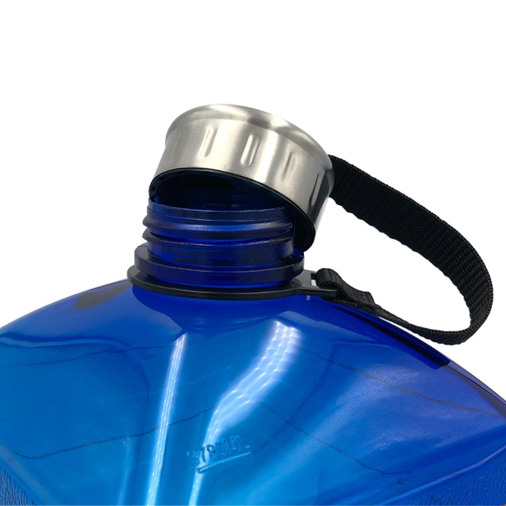 3.8L Sports Water Bottle Large Capacity Plastic Sq... – Grandado