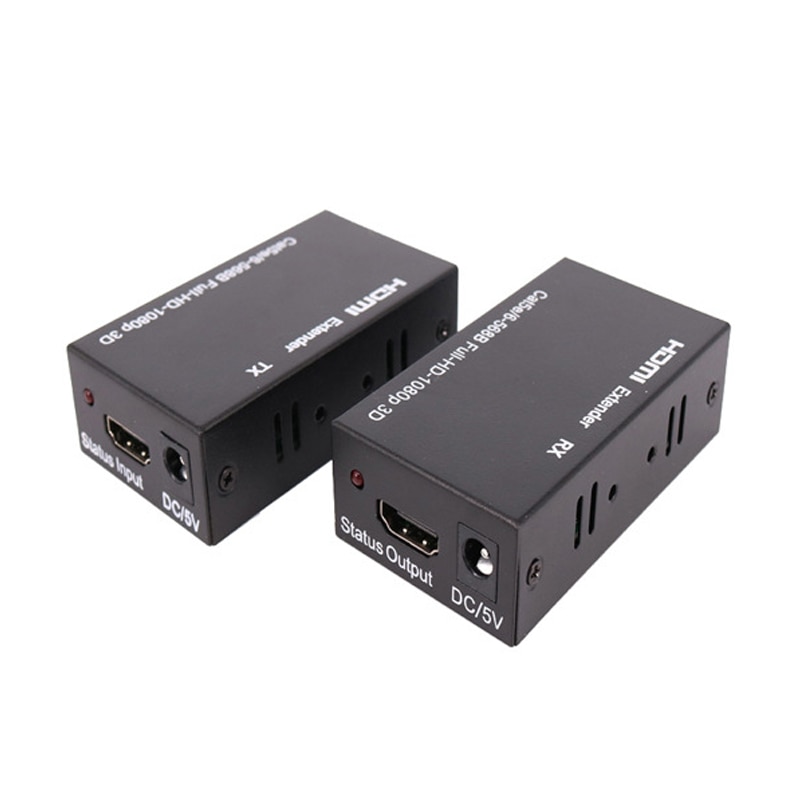 HDMI Extender over Cat5e Cat 6 Ethernet IP TCP sig... – Grandado HDMI Extender over Cat5e Cat 6 Ethernet IP TCP sig... – Grandado