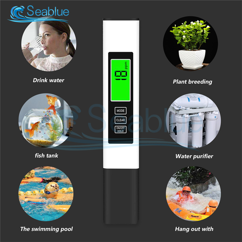 3 in 1 TDS/Temp/EC Meter Water Tester 0-9990ppm Co... – Grandado