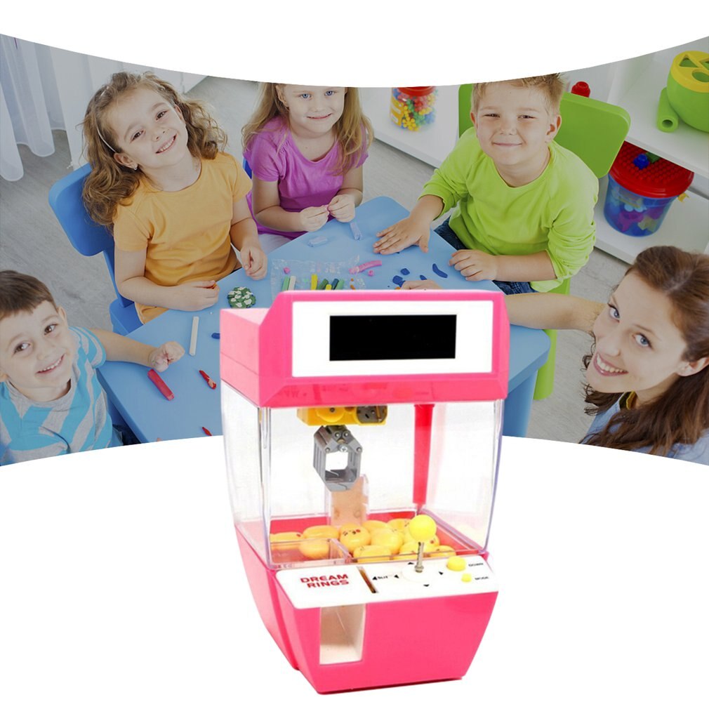 Doll Claw Machine Mini Slot Game Vending Music Mac... – Grandado
