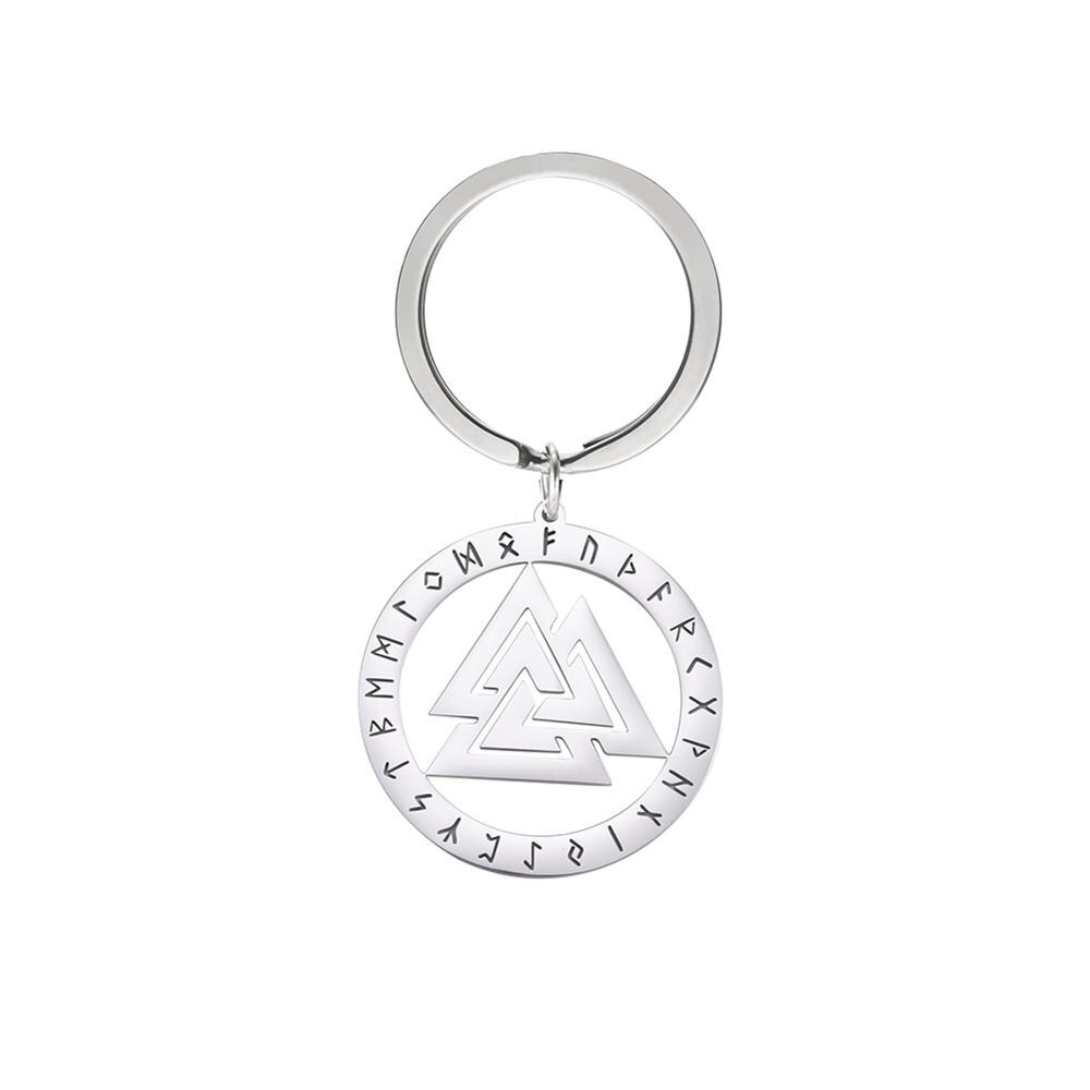 SKYRIM Valknut Triskelion Nordic Runes Car Key Cha... – Vicedeal
