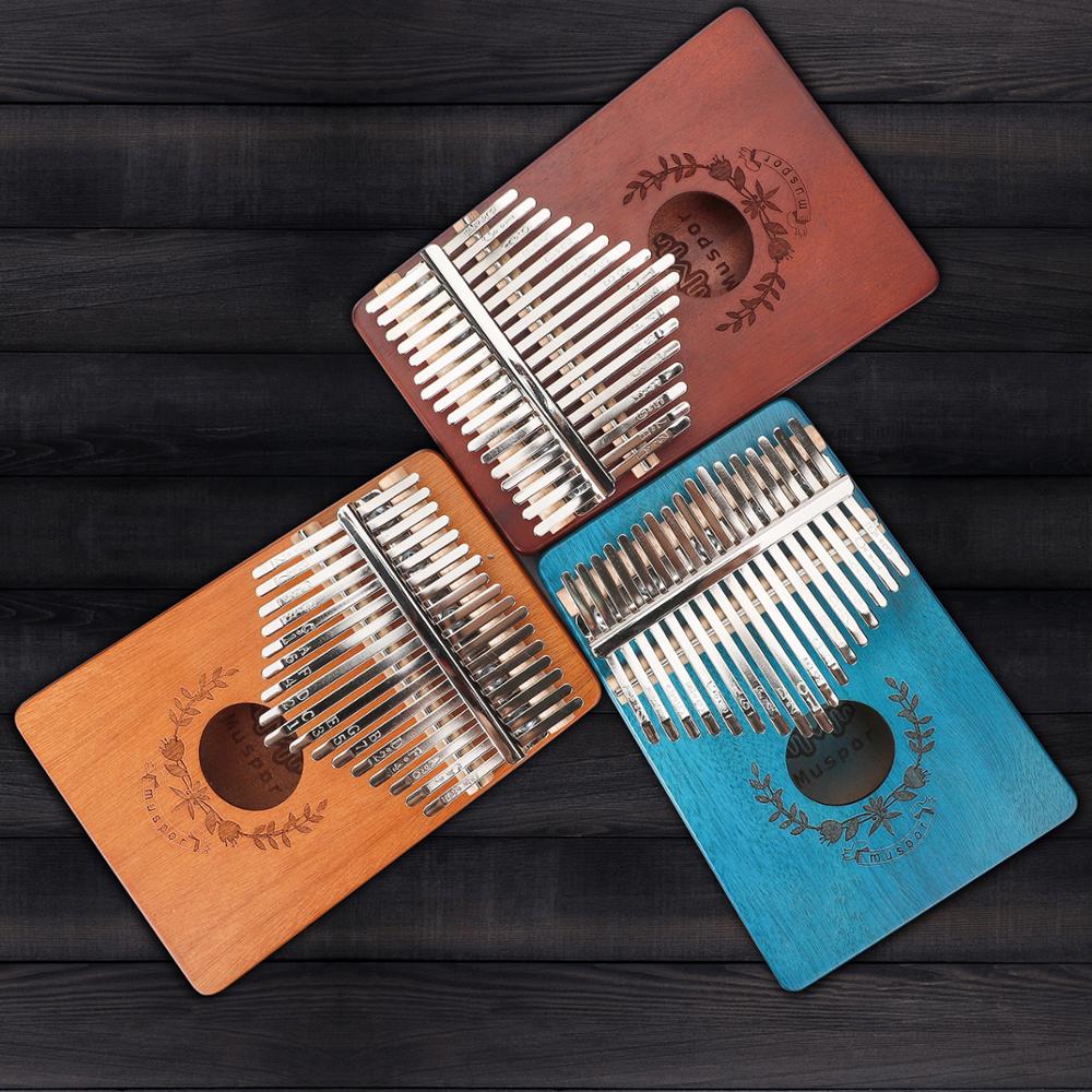 Muspor Kalimba, 17 teclas, Piano de dedo pulgar de... – Grandado