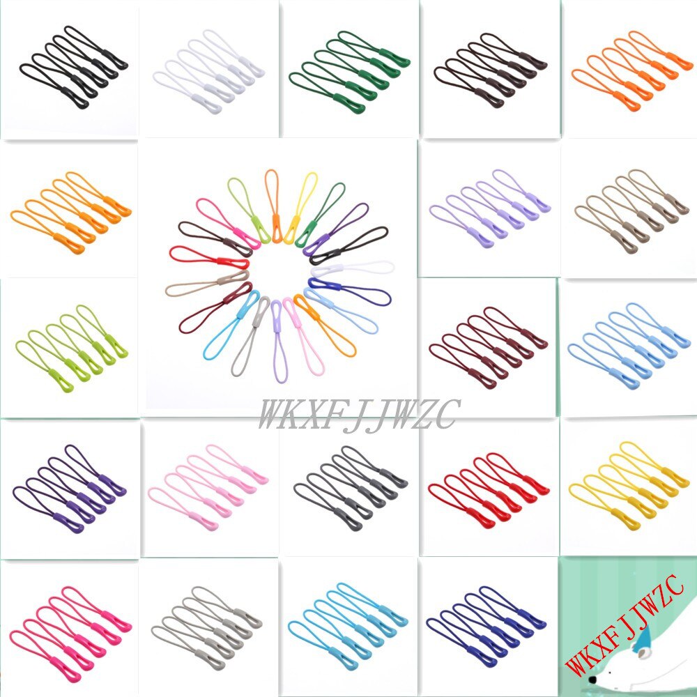 20pcs Mix Zipper Pulls Strong Hollow Nylon Cord wi... – Grandado