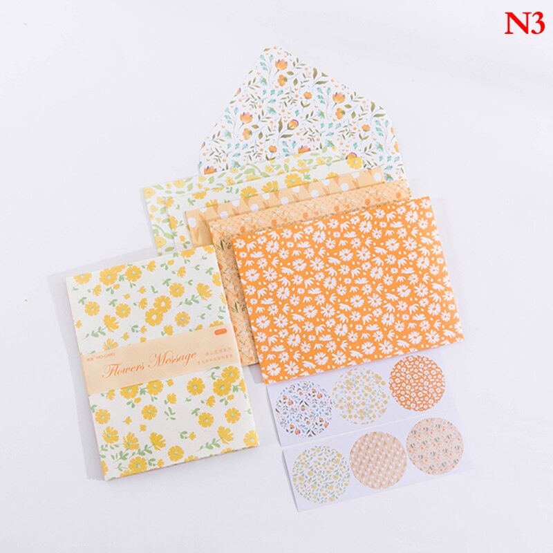 6 PCs Garden Flower Daisy Paper Envelopes for Lett... – Vicedeal