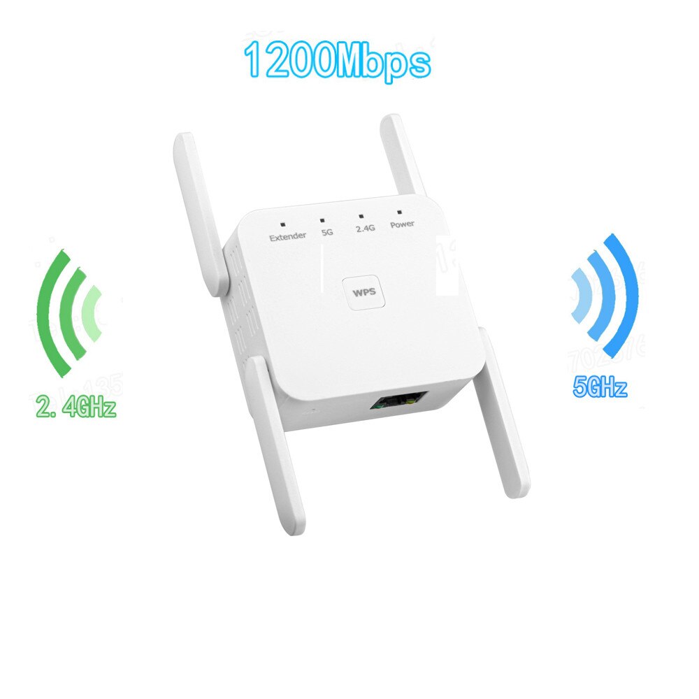 Wifi Repeater 1200Mbps Wireless WiFi Repeater Rang... – Grandado
