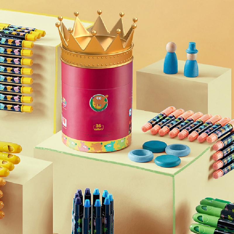 Portable For Toddlers Students Safe Crayon Set Kid... – Grandado