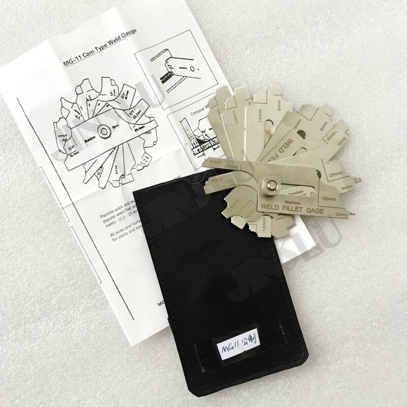 Measure Tools Welding Gauge 7P Fillet MG-11 Weld S... – Grandado