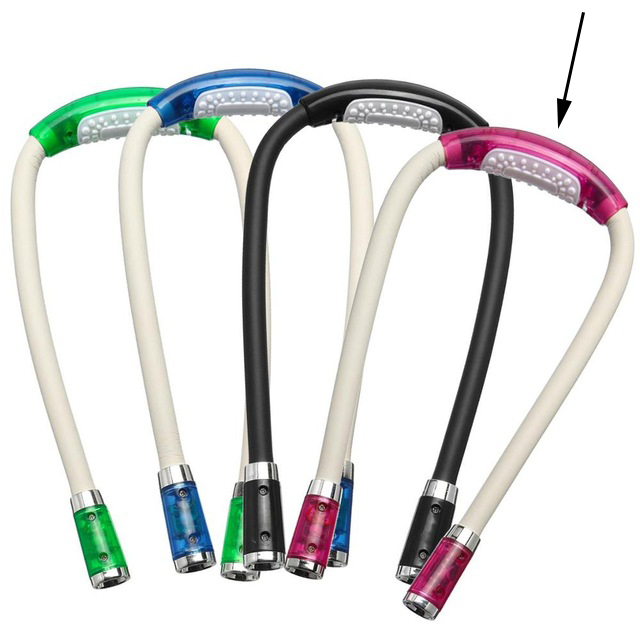 Book Light Flexible Handsfree Led Neck Light Hug R... – Grandado