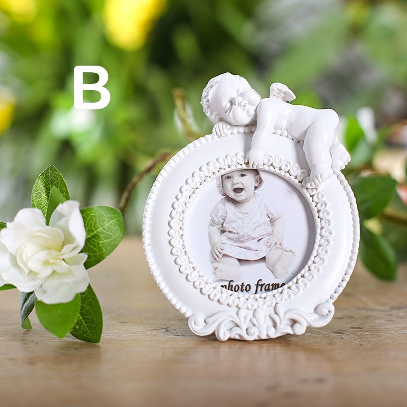 Angel Photo Frames White Home Decor Desktop Frame ... – Grandado