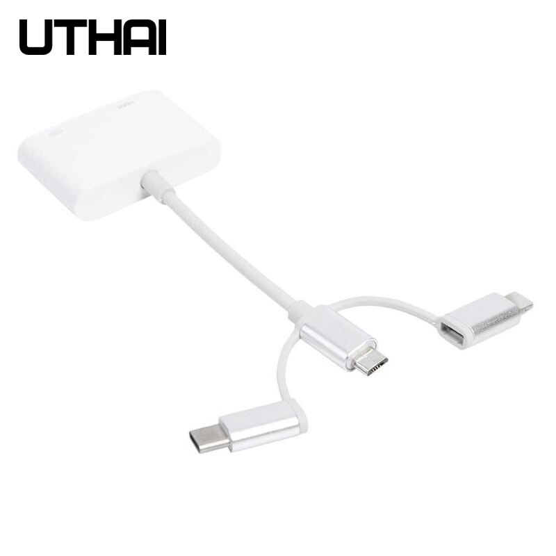 UTHAI C36 For iphone Android TYPE-C to HDMI 1080P ... – Grandado