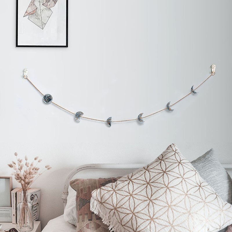 Moon Phase Garland Muur Opknoping Decoraties Thuis... – Vicedeal