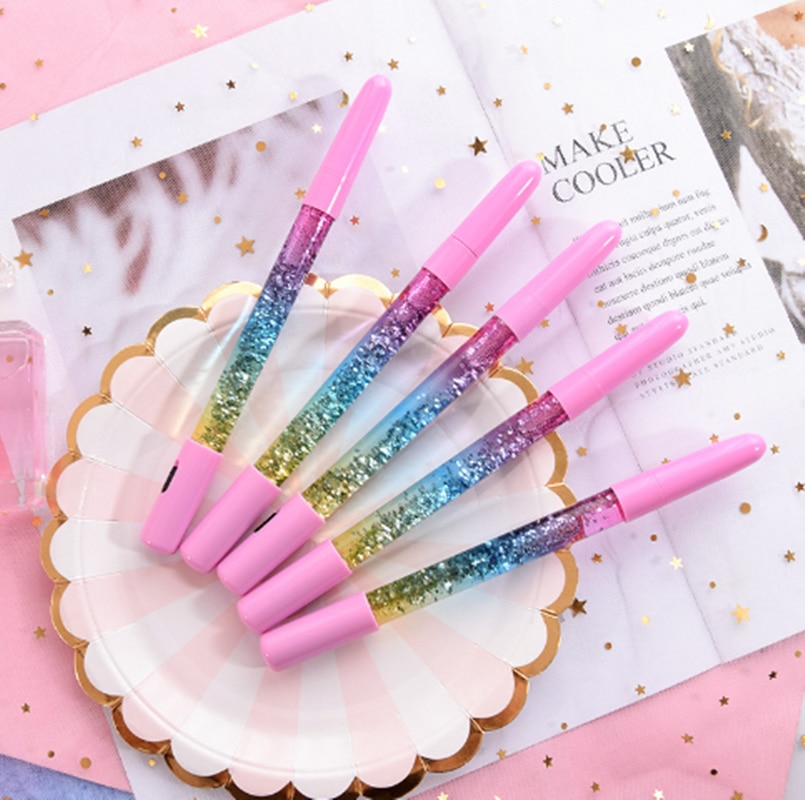 Glitter Leuke Pen Vloeibare Kleur Kawaii Pen Magic... – Vicedeal