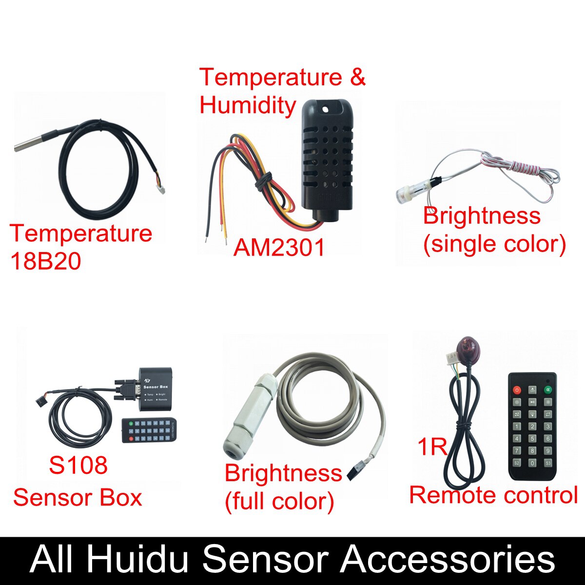 Huidu Sensoren Temperatuur 18B20, Temperatuur en V... – Grandado