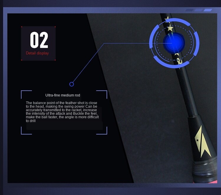 5U authentic badminton racket resistant ultra ligh... – Grandado