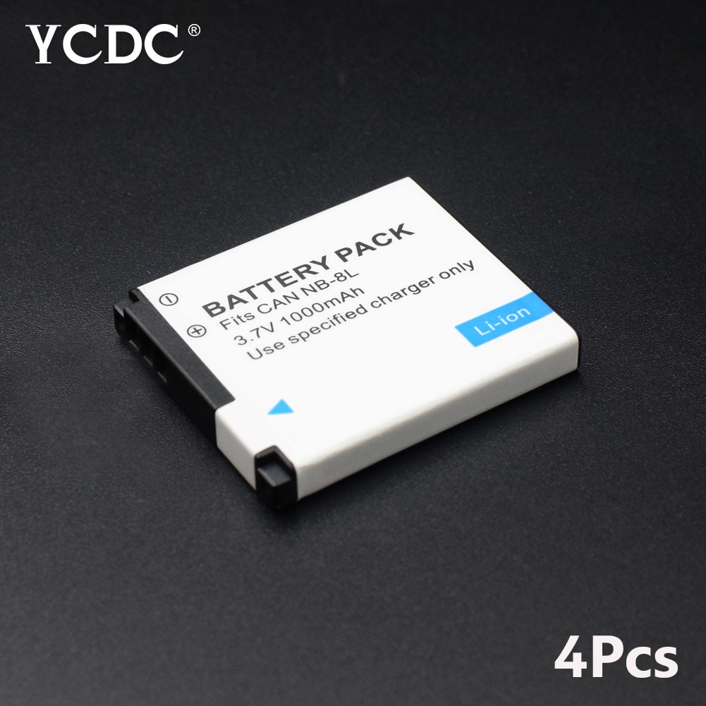 Rechargeable 3.7V 1000mAh Digital Batteries SLR NB... – Grandado