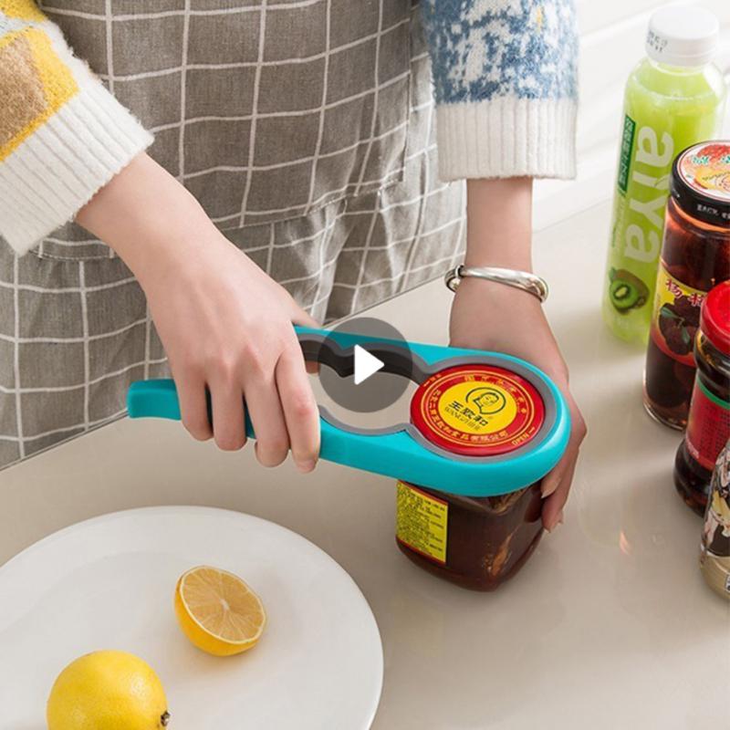 Lid Jar Opener 4 In 1 Handy Screw Cap Jar Openers ... – Grandado