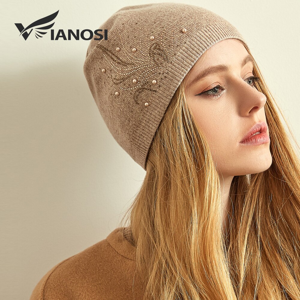 VIANOSI Wool Winter Hats for Women Warm Beanies Ha... – Grandado