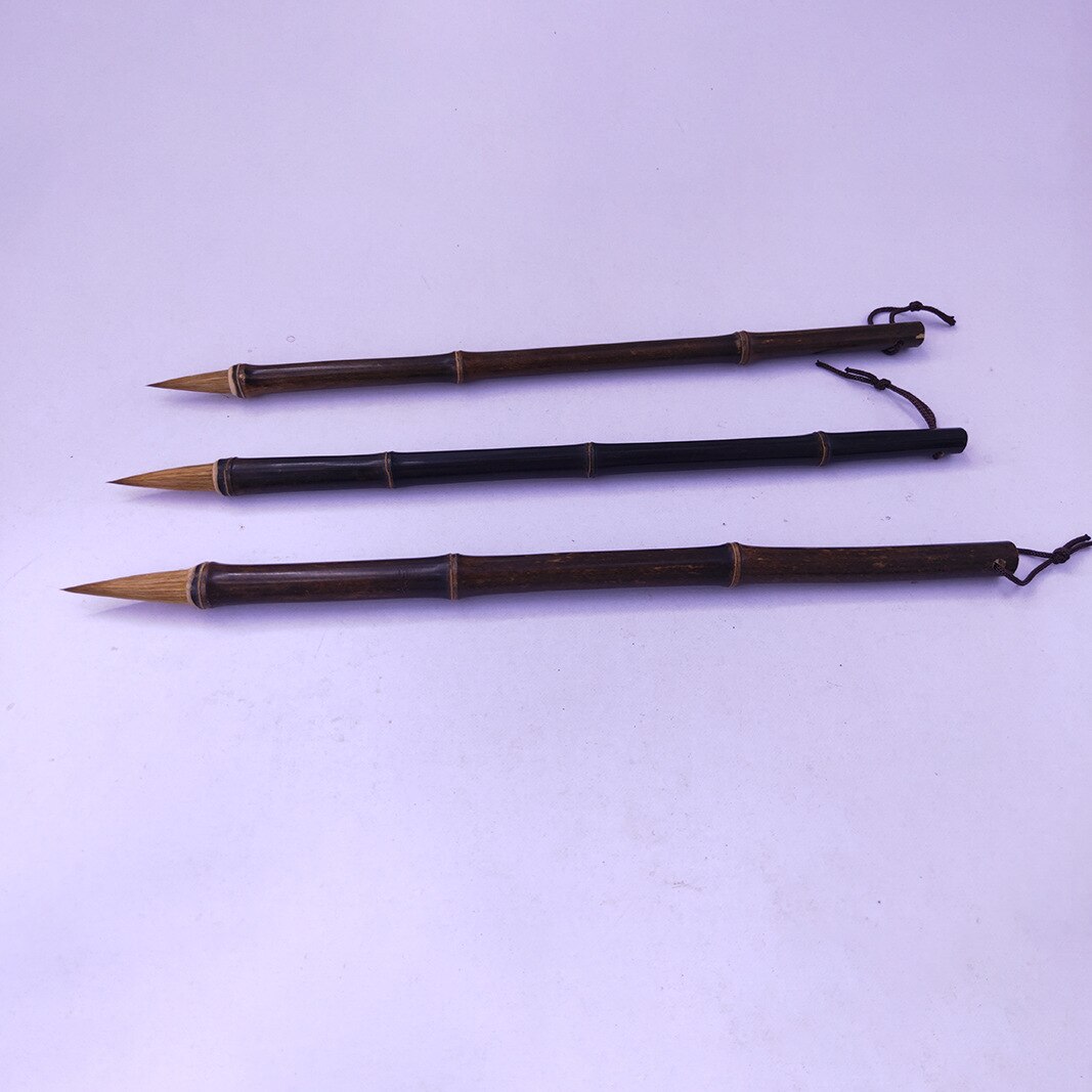 Zizhu pure wolf small block writing brush calligra... – Vicedeal