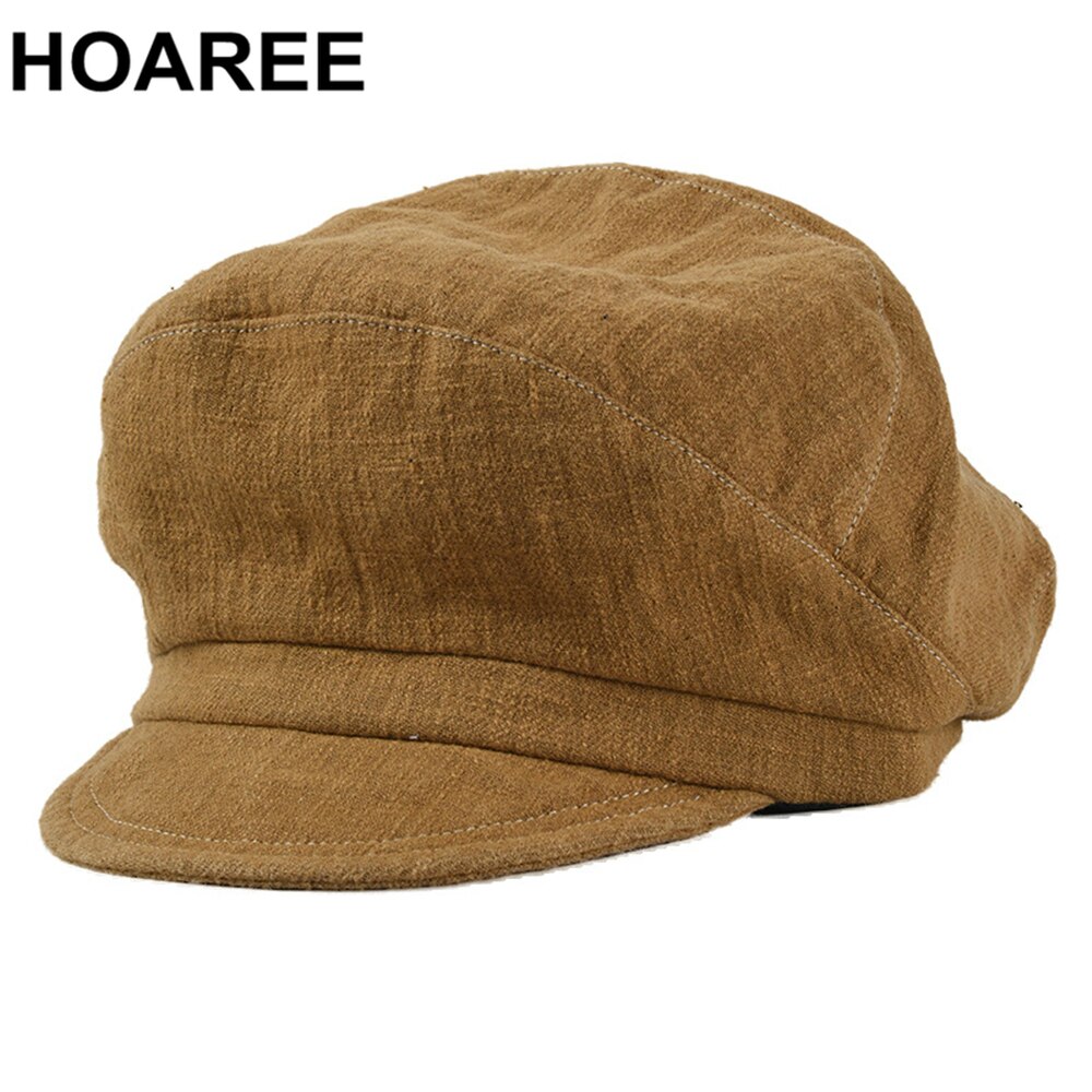 Hat Women Vintage Octagonal Cap Female Cotton Bere... – Vicedeal