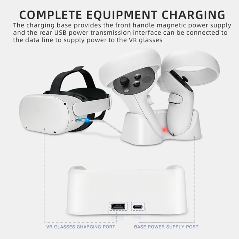 Voor Oculus Quest 2 Magnetische Charging Dock Stat... – Vicedeal